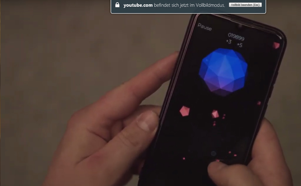 Spiele App: "Particle Rush" | Fachhochschule Dresden